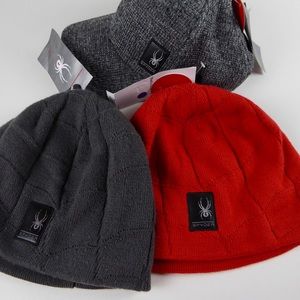 Spyder | Accessories | Spyder Nebula Beanie Stryke Fleece Cap Set Nwt ...